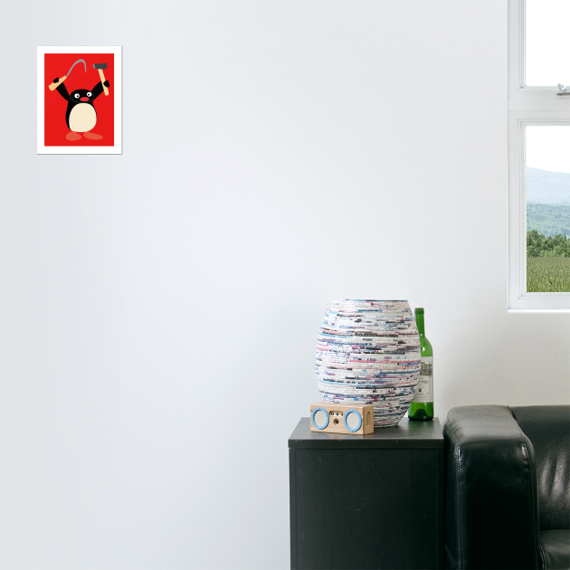 Communist Pingu with Hammer and Sickle meme - Pingu - Posters and Art ... Communist Pingu with Hammer and Sickle meme - Pingu - Posters and Art ...